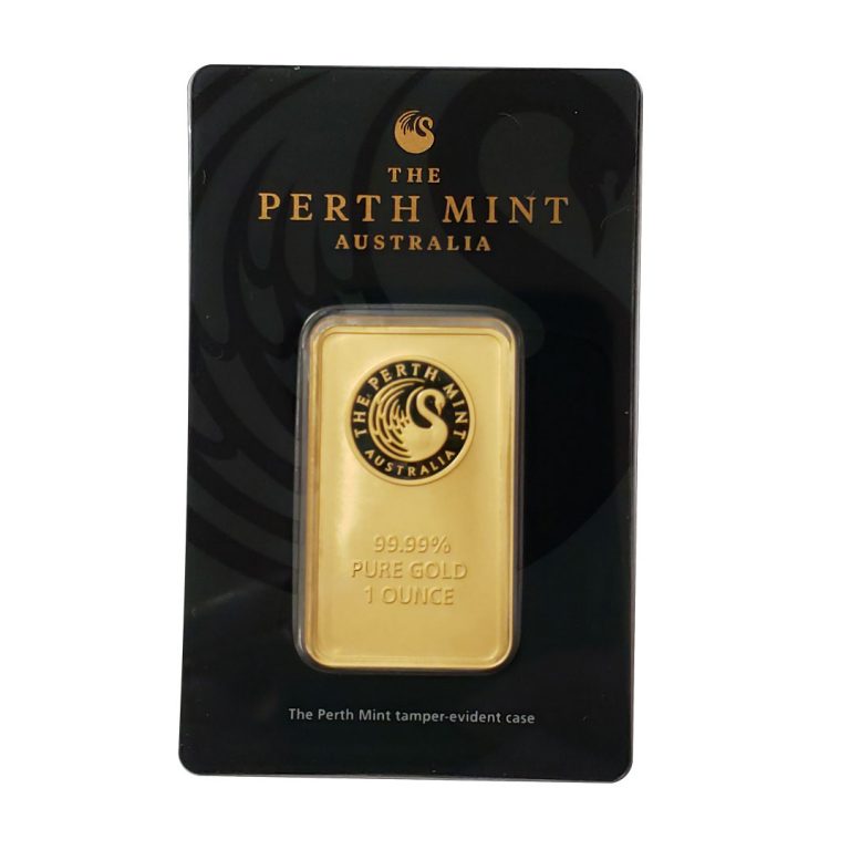 Perth Mint 1 oz Gold Bar - California Gold and Silver Exchange