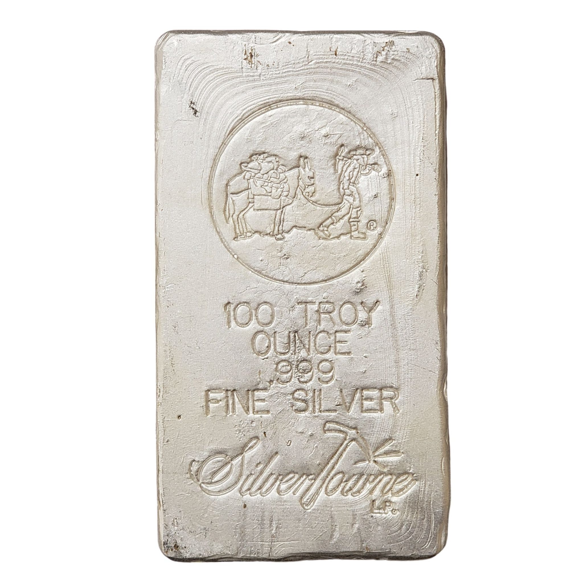 CNT 10 oz Silver Bar (Poured Eagle Design) - California Gold and Silver ...